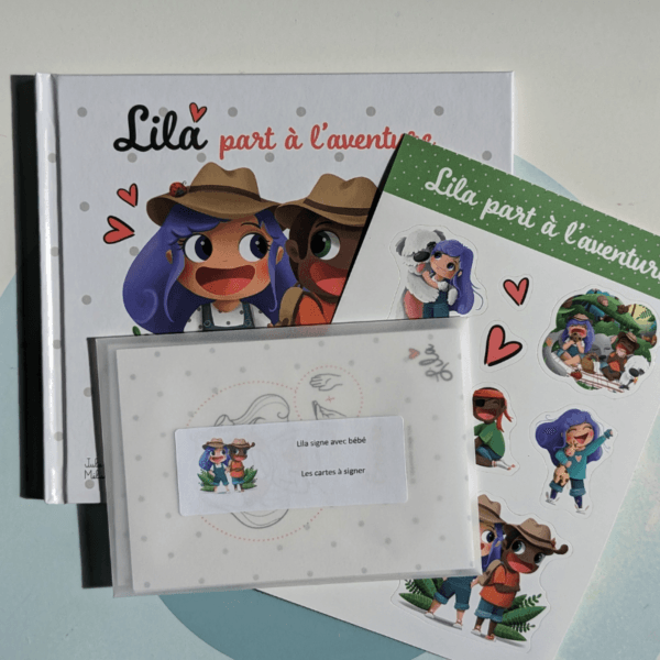 Lila signe avec bébé - Livres pour découvrir le langage des signes bébé ...