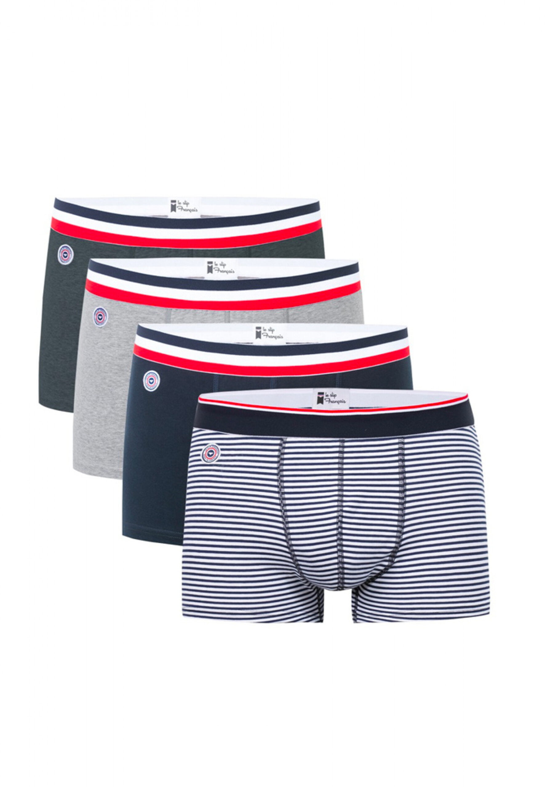Pack Boxers Marius Quatro bleu - Le Slip Français - Marques de France