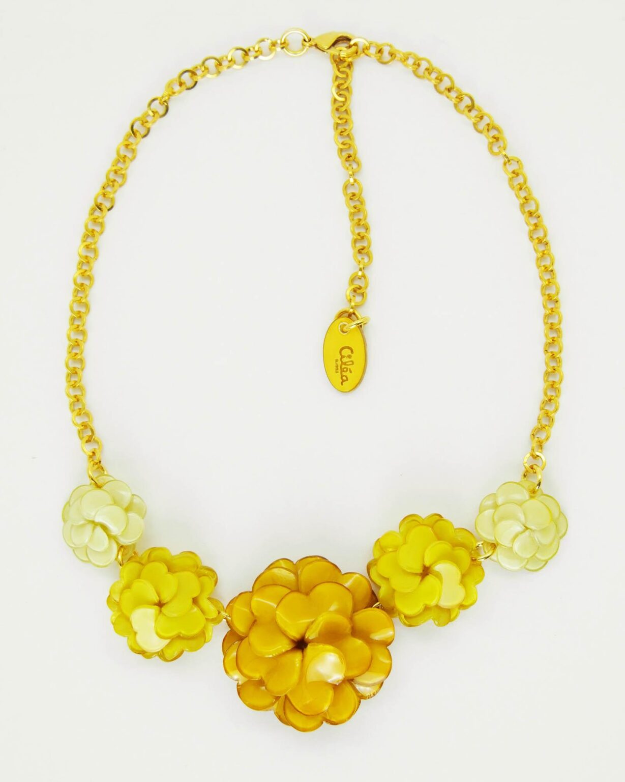 Collier fantaisie original Géranium - Petit - Ciléa Paris - Marques de ...