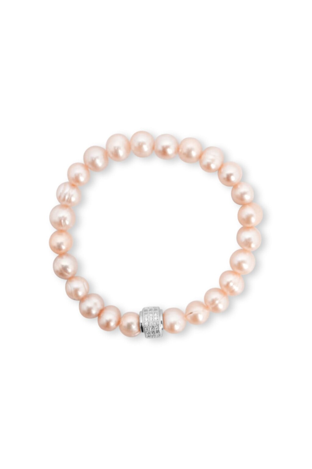 Parure Nana Collier + Bracelet Perles d'eau douce Roses - NEIJE ...