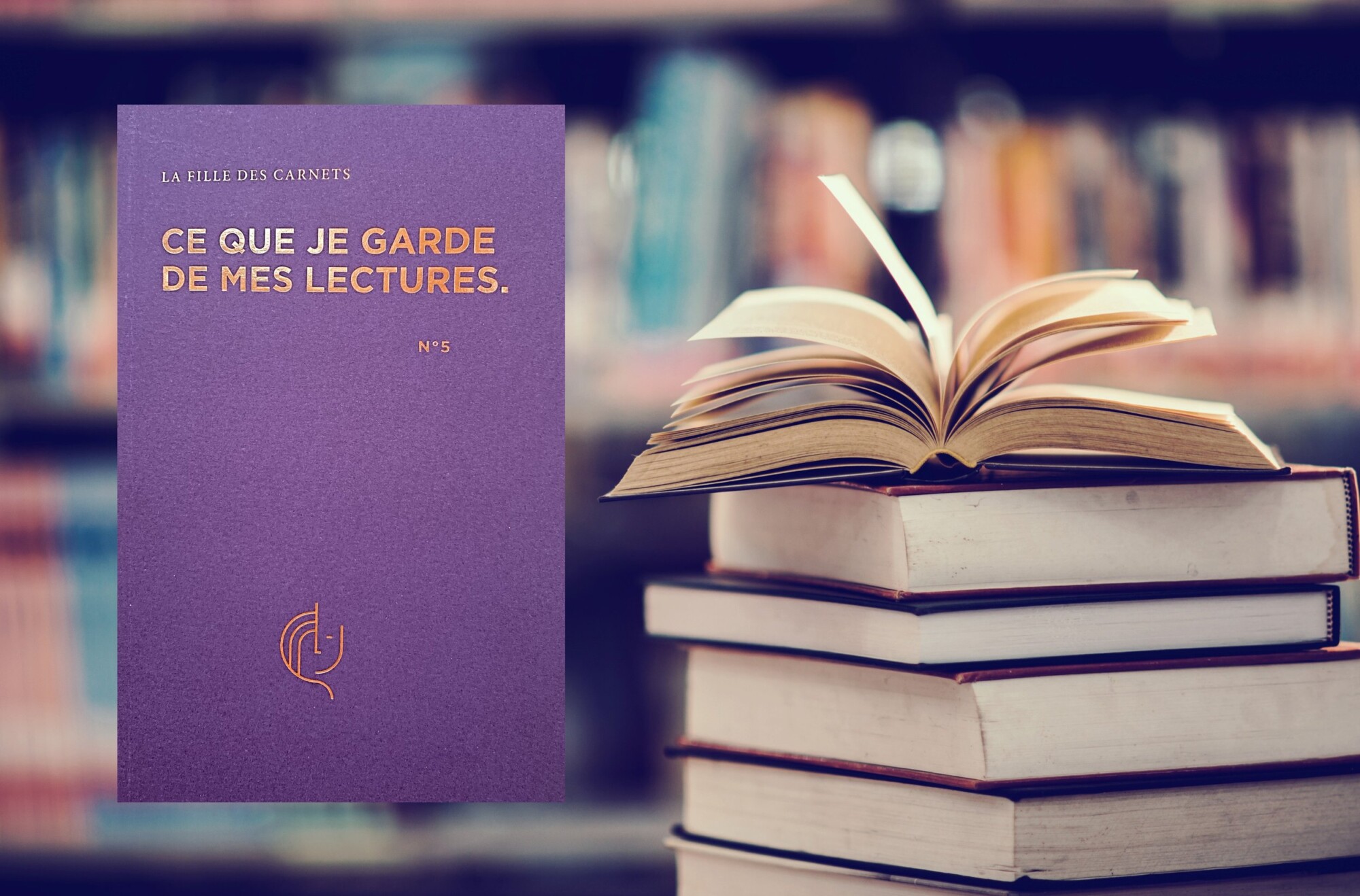 N°5 - Ce que je garde de mes lectures - La Fille des Carnets - Marques ...